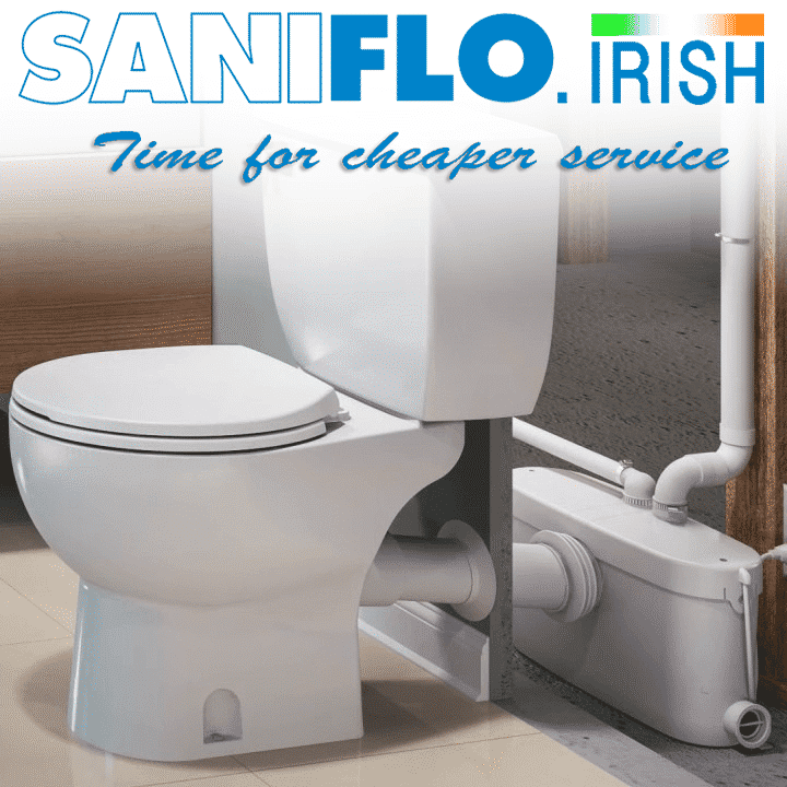 SaniPro XR | 400W | Sale | Shop | Saniflo.Irish - Macerator pumps